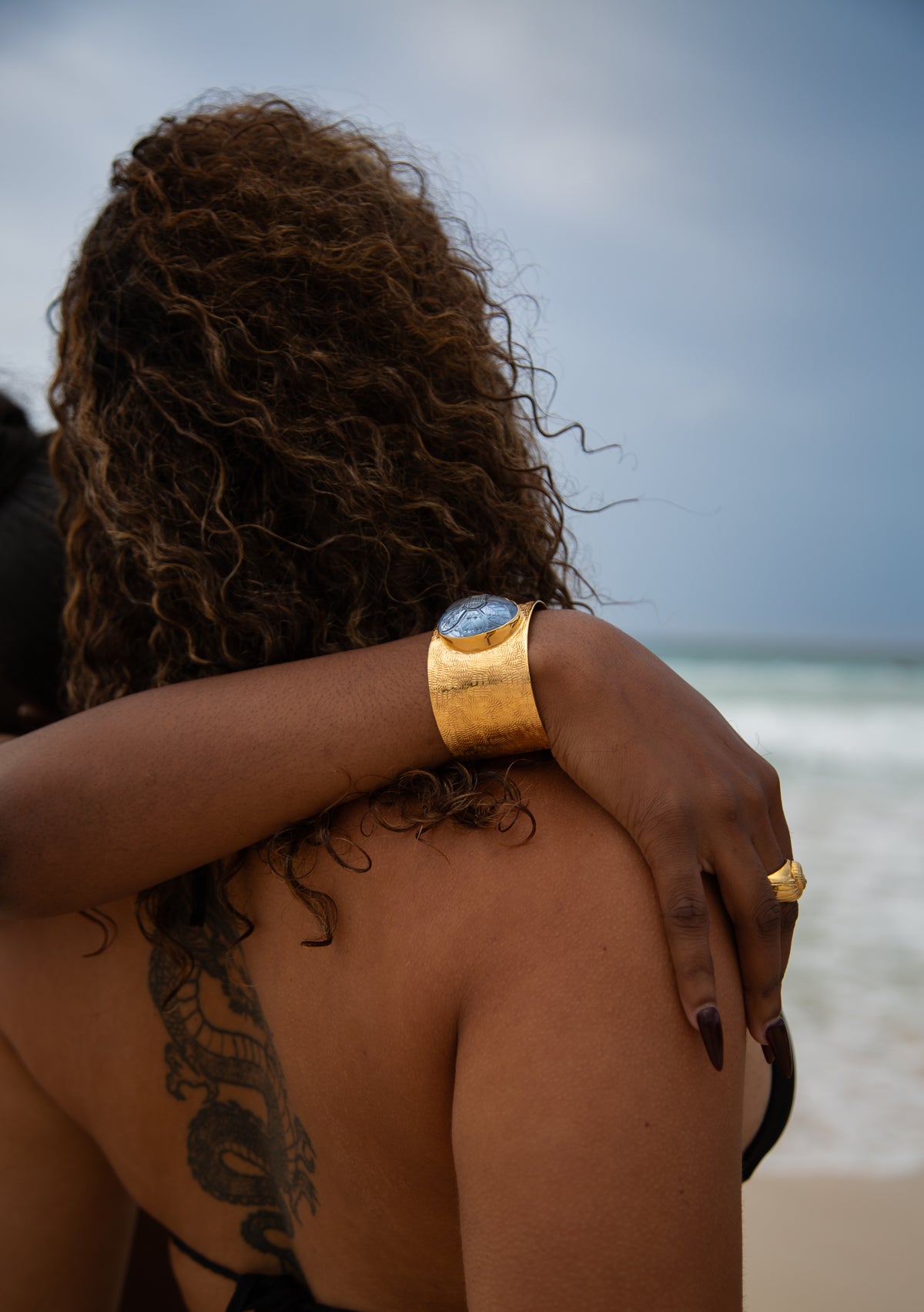 Azure Bloom Cuff | Jam+Rico